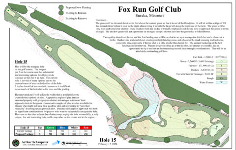 Golf Course Renovation | Fox Run Golf Club